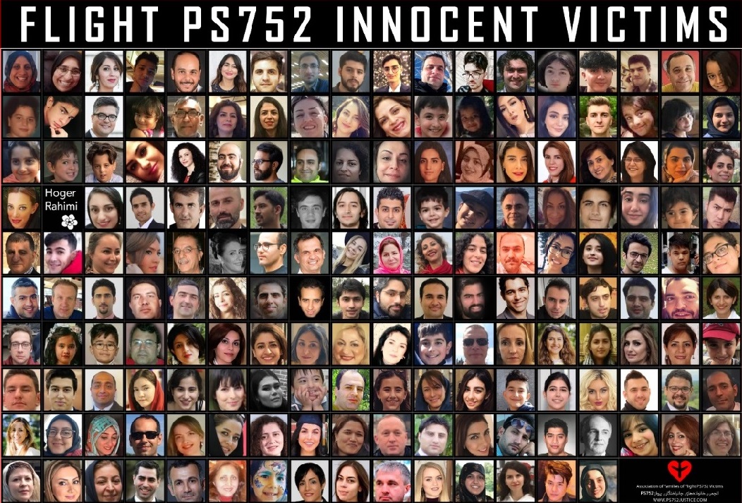 خانواده‌های کشته‌شدگان هواپیمای اوکراینی در چند شهر جهان اجتماع ...