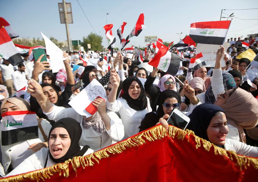 School and university students join protests in Iraq | Iran International